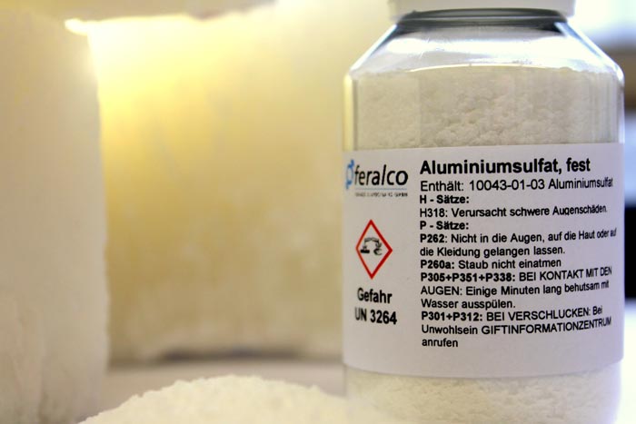 Trinkwasseraufbereitung durch Aluminiumsulfat - Feralco